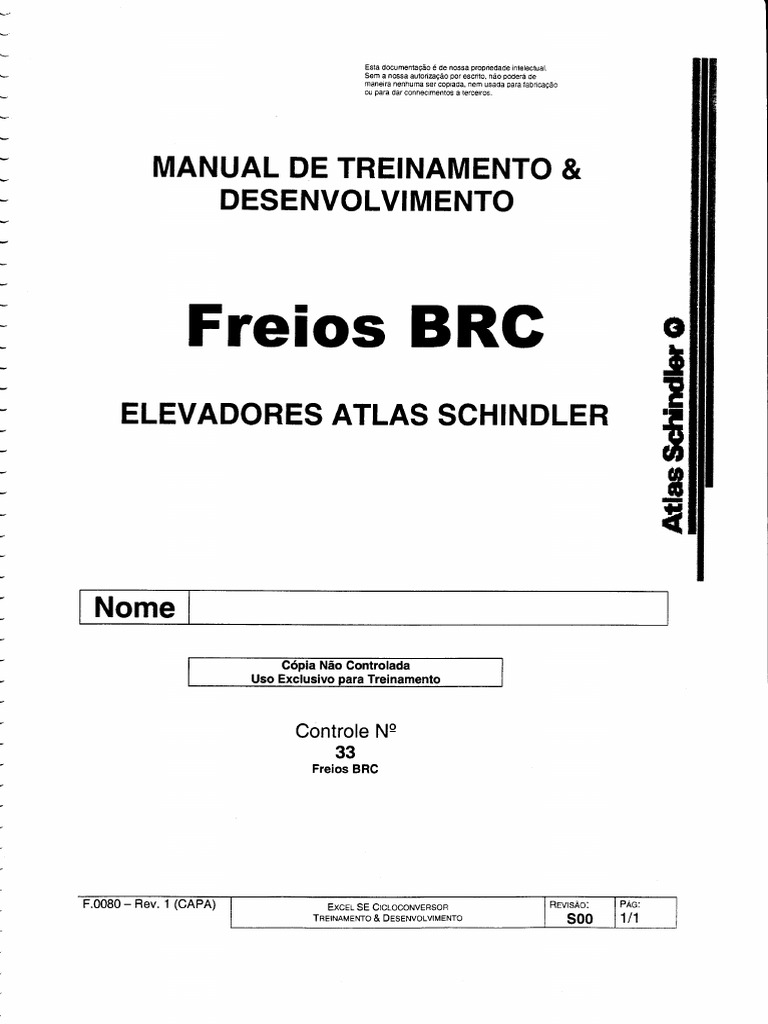 Manual Freios BRC | PDF