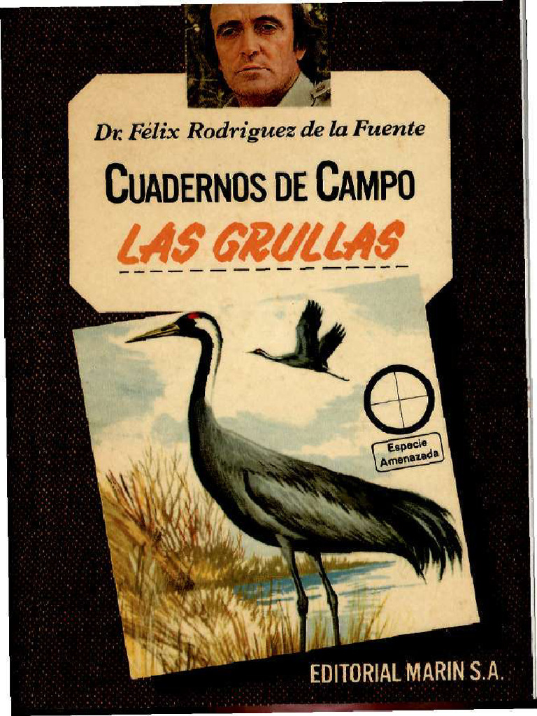 Cuadernos de campo. Las grullas. Félix Rodríguez de la Fuente | PDF