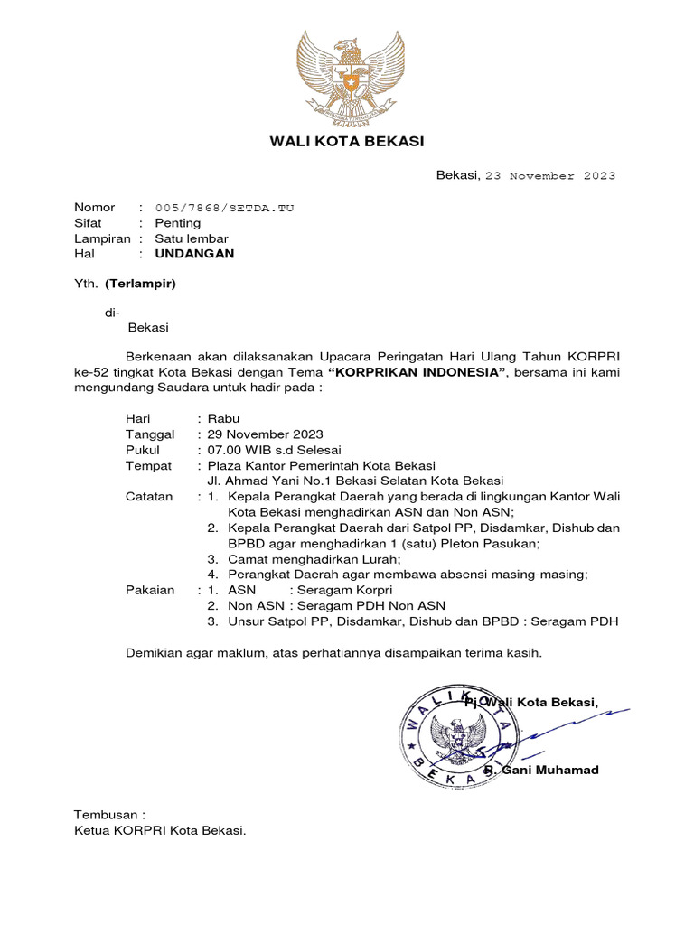 Und Opd-Hut Korpri 2023 | PDF | Politik