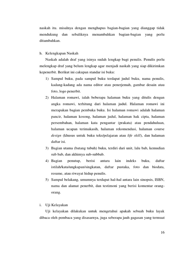 Design (Khusus Untuk Buku Teks/pelajaran Atau Life Skill), Dan Halaman ...