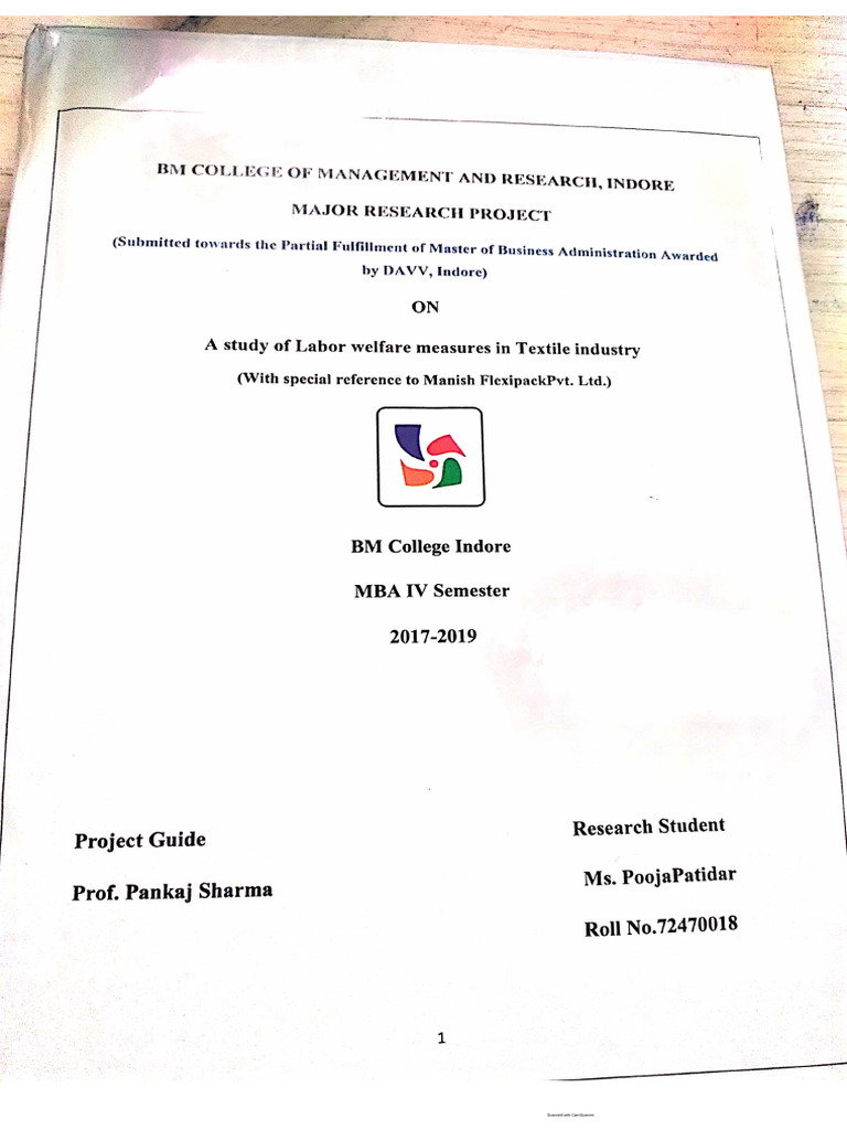 Mba MRP (PDF) - 1 | PDF