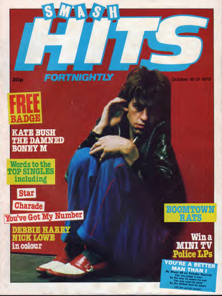 Smash Hits 1979 10 18 | PDF | Musical Groups | Musicians