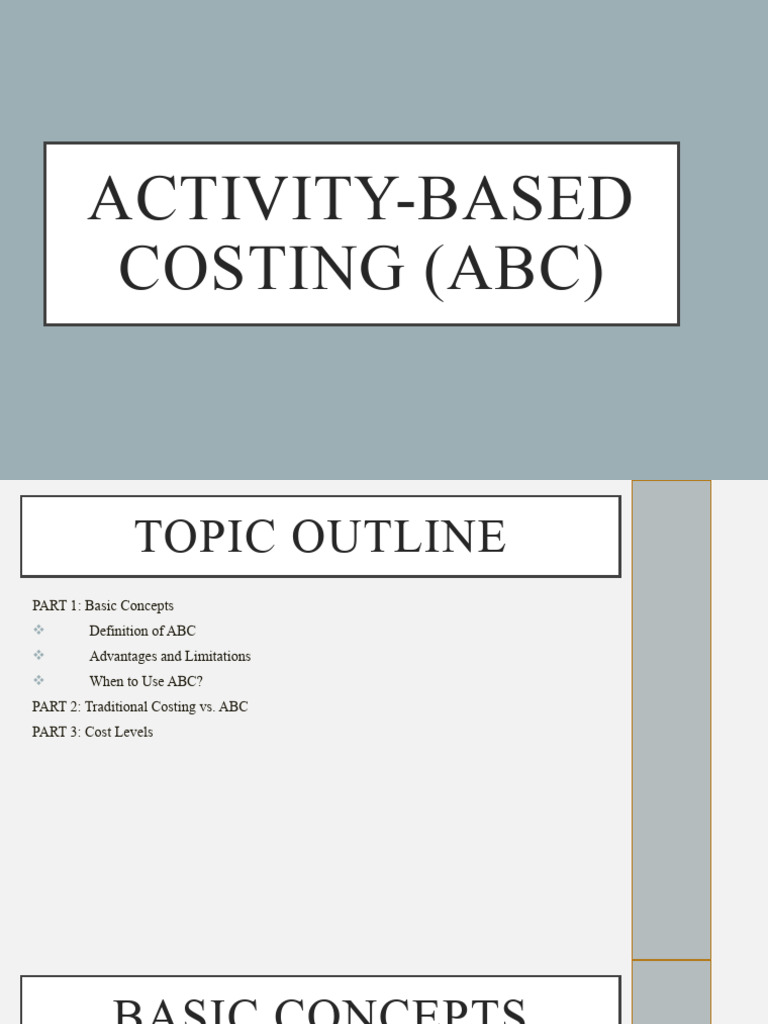 ABC System | Download Free PDF | Cost | Marketing