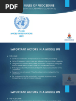 A Mun Guide To Points and Motions | PDF | Committee | Parliamentary ...