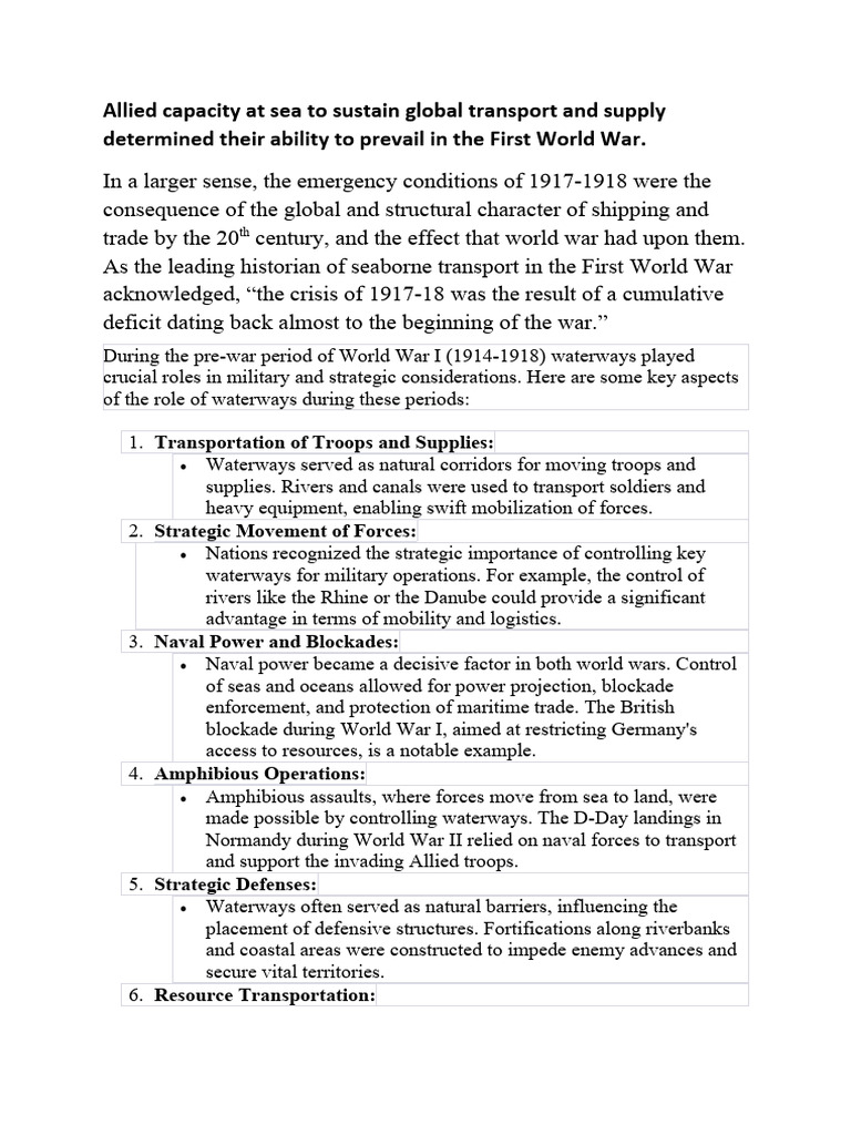 Waterways info | PDF