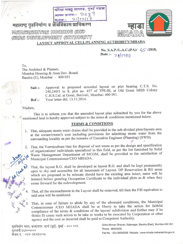 MB-Layout plan-OLD GORAI | PDF