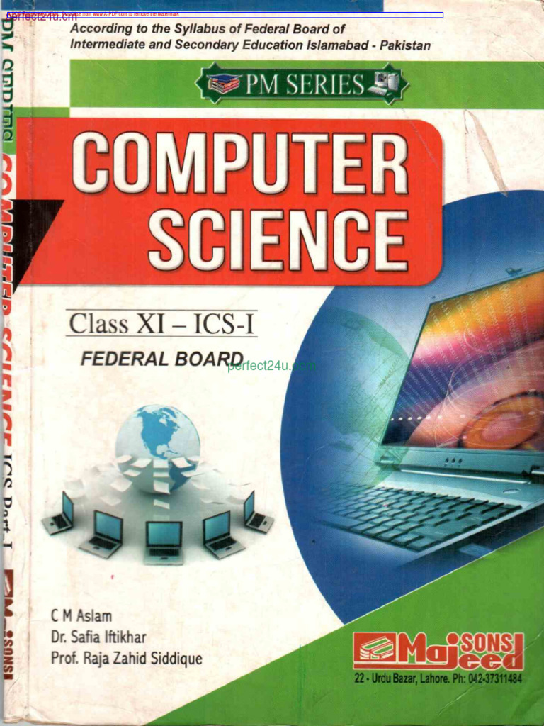 Computer Science Class XI ICS-1 Federal Board | PDF
