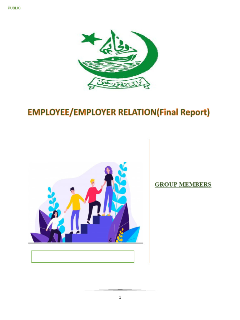 Employee Relation Report | PDF | Collective Bargaining | Negotiation
