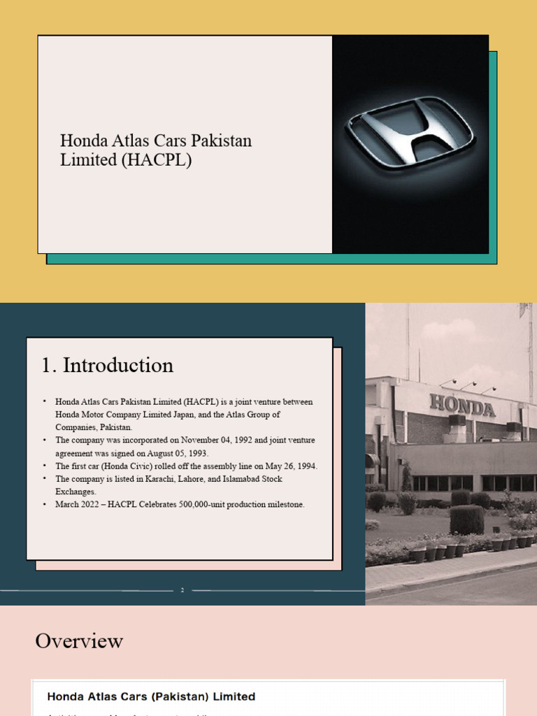 Honda Presentation | PDF | Lean Manufacturing | Supply Chain