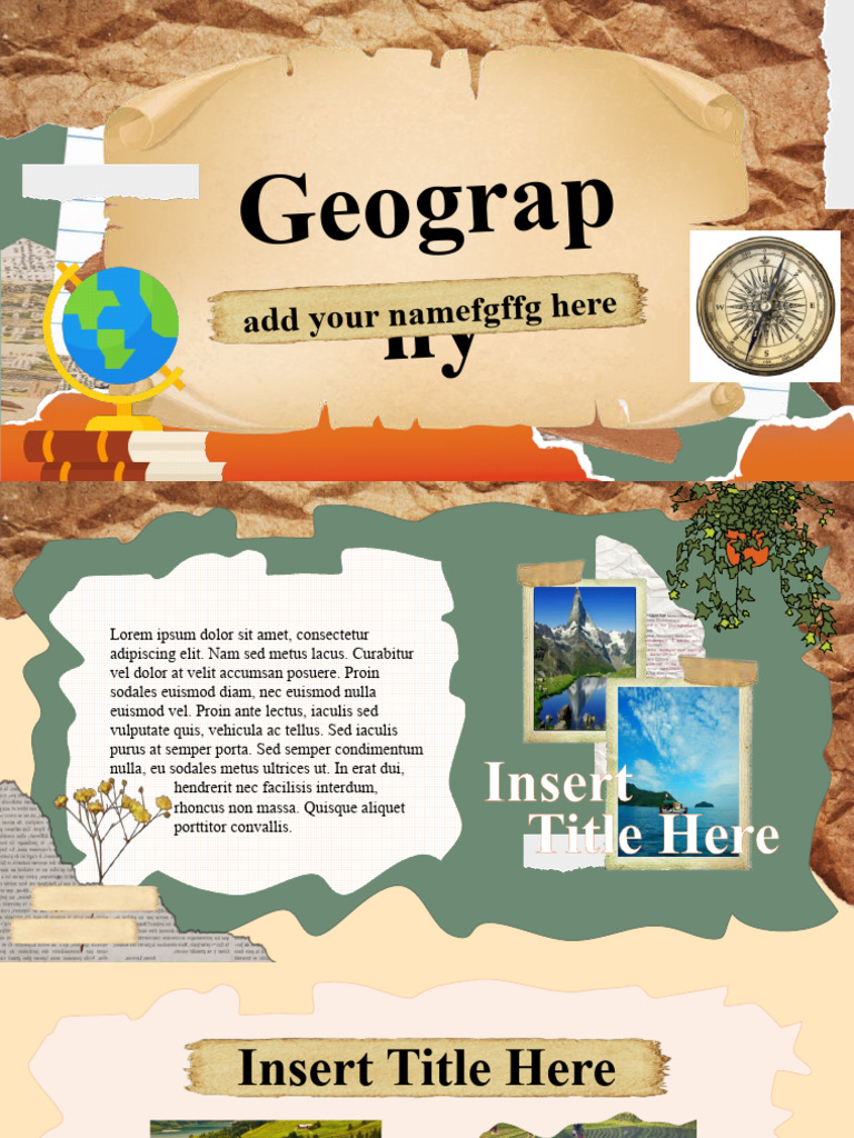 Geography PowerPoint Template | PDF | Business