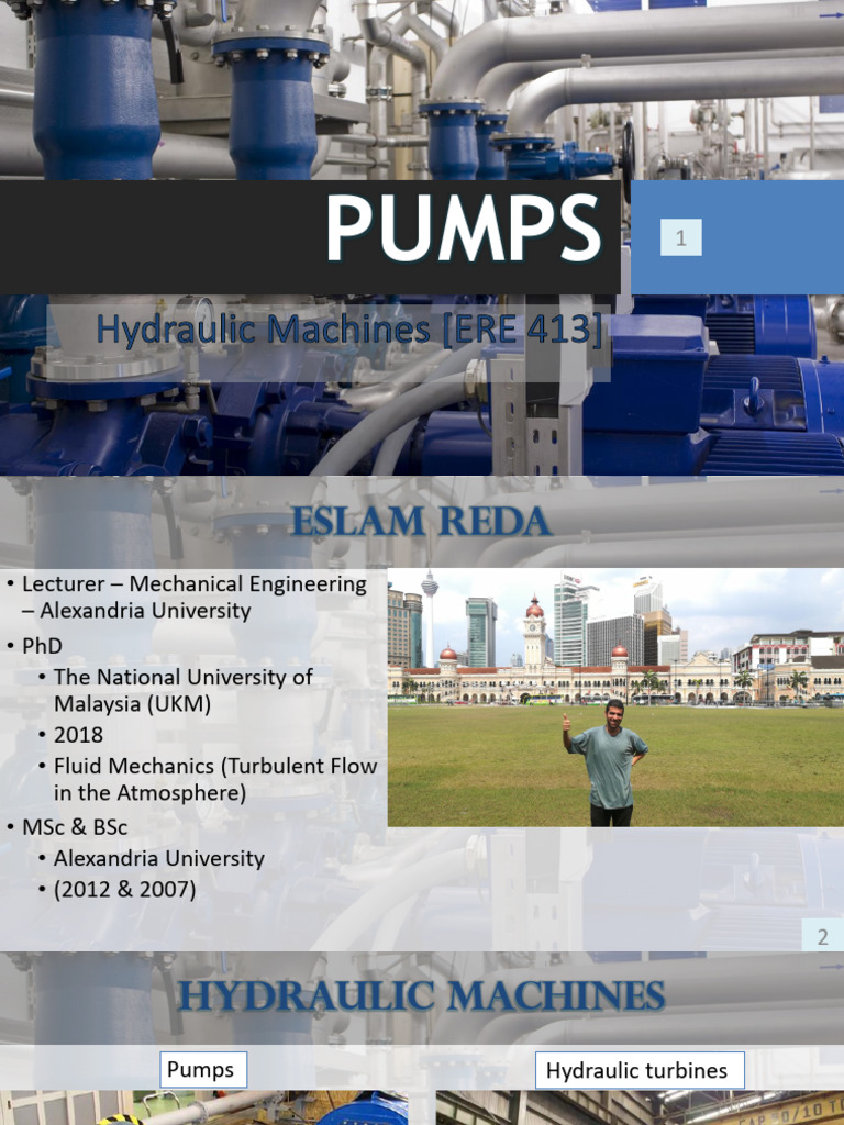 1 - Types of Pumps | PDF