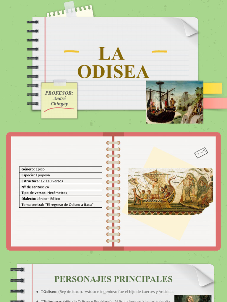 La Odisea | PDF | Odiseo | Odisea
