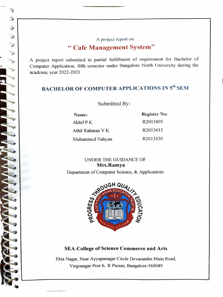 CMS Report | PDF | Microsoft Access | Relational Database