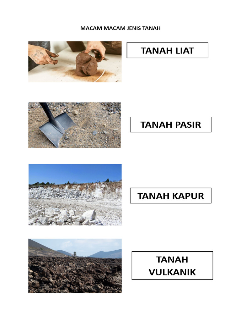 Macam Macam Jenis Tanah | PDF