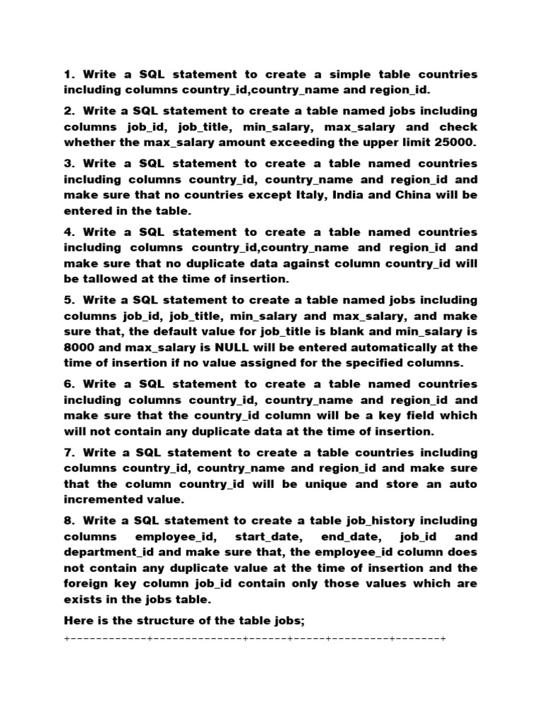 1 Create Table (Updated) | PDF | Databases | Cybernetics