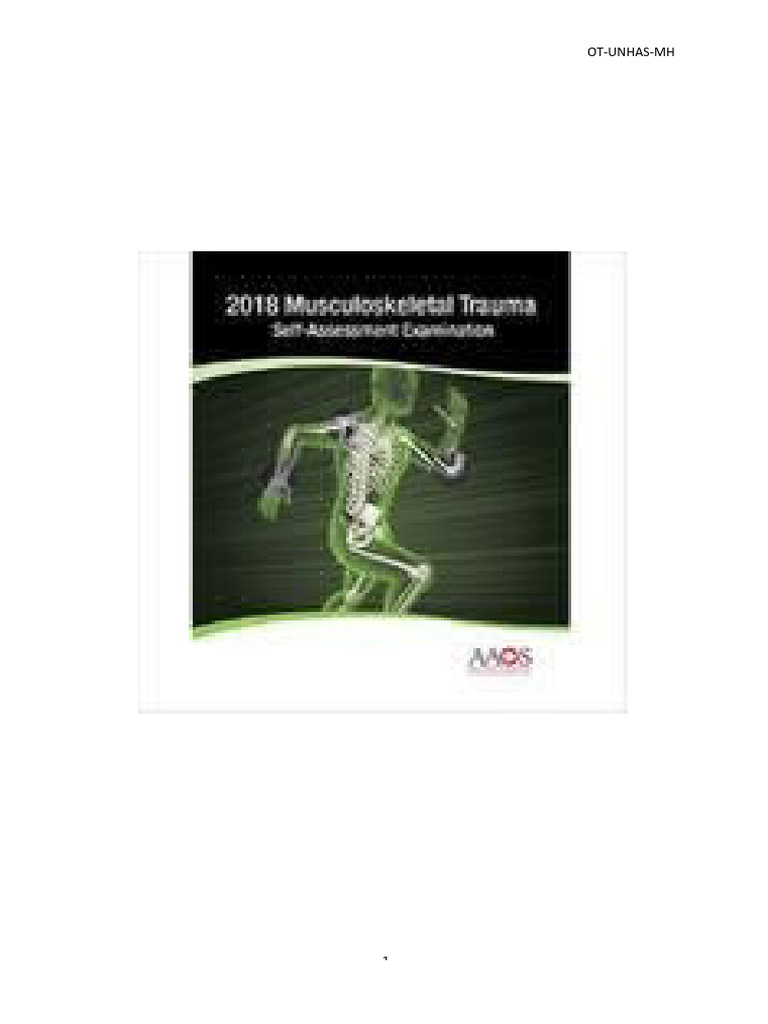 AAOS Trauma 2018 | PDF | Knee | Elbow