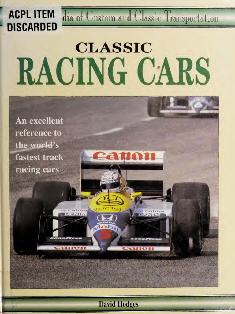 Classic Racing Cars | PDF