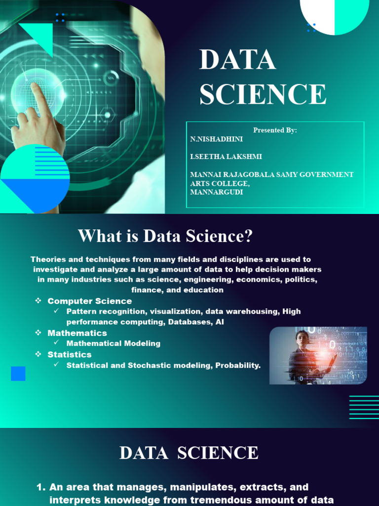 Data Science | PDF | Data Science | Data Data Science | PDF | Data Science | Data