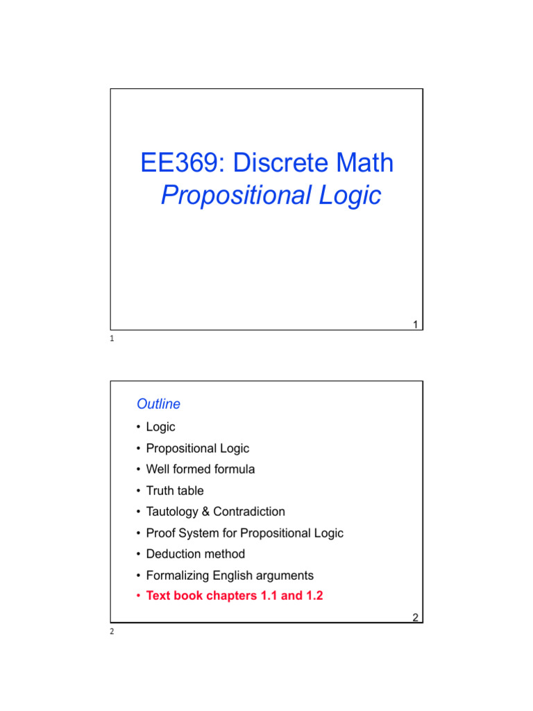 logic | PDF | Logic | Contradiction