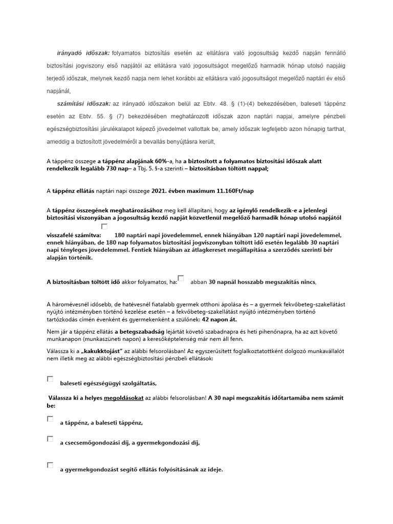 Teszt Kérdések | PDF