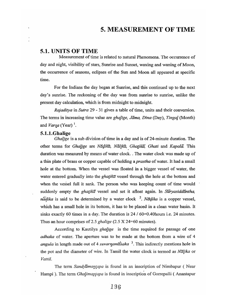 Measurement of Time | PDF | Planets In Astrology | Astronomy
