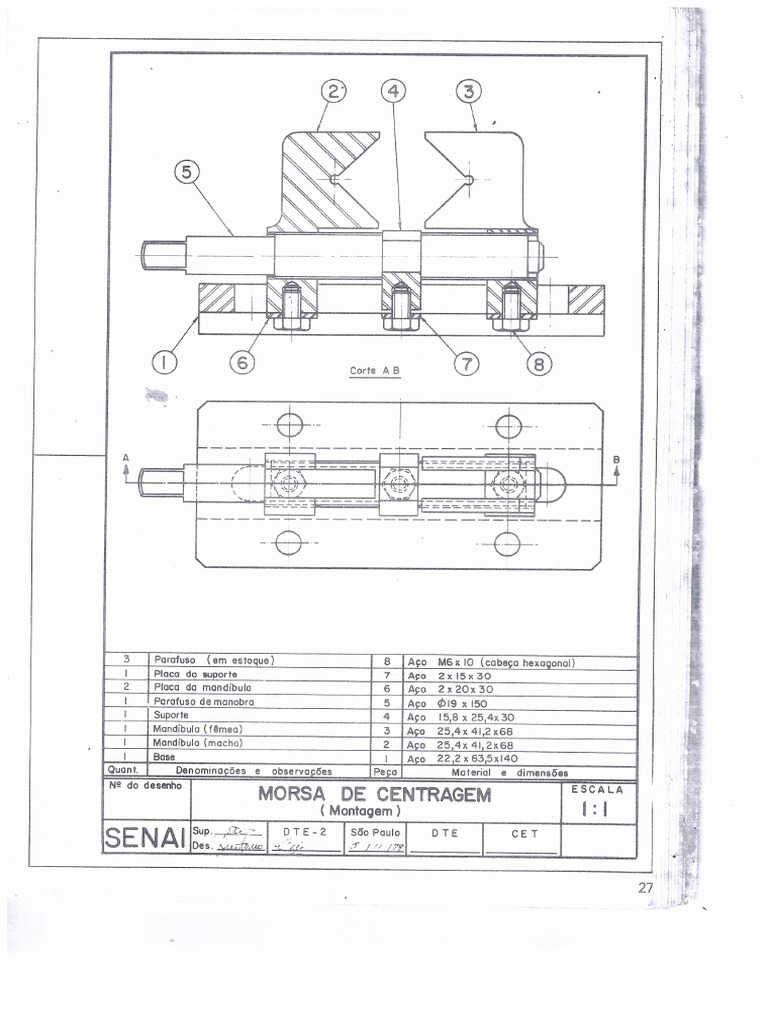 Morsa de Centragem | PDF