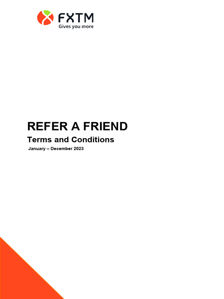 Exinity FXTM Refer-a-Friend-TCs EN 17102023 C | PDF | Legal Liability ...