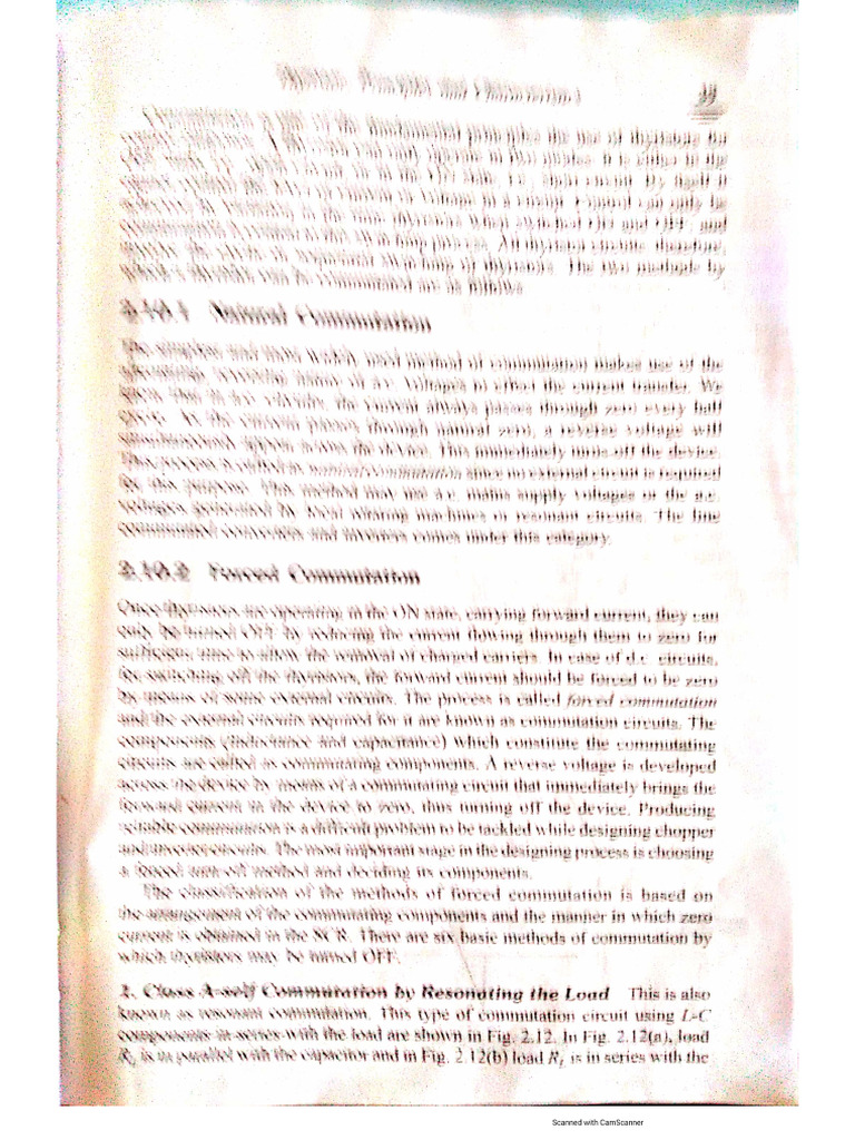 Power Electronics Notes-1 | PDF