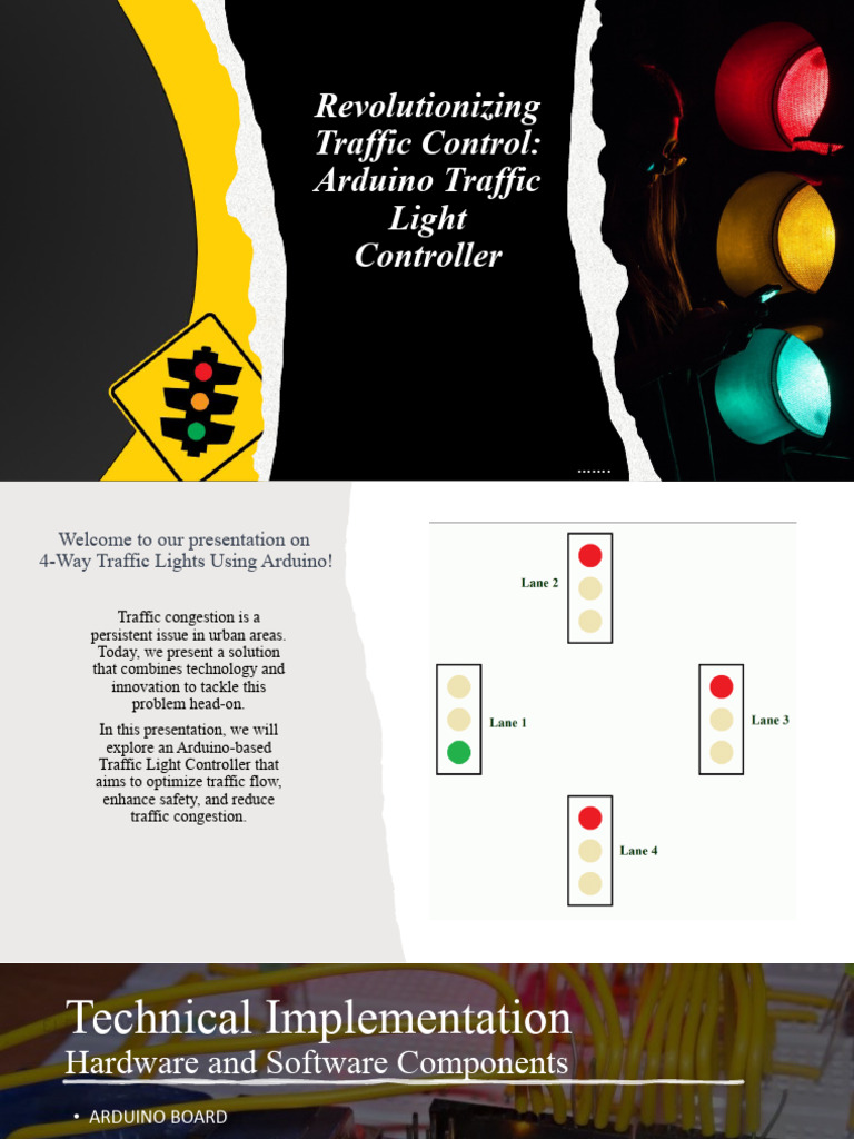 Revolutionizing Traffic Control | PDF | Arduino | Light Emitting Diode