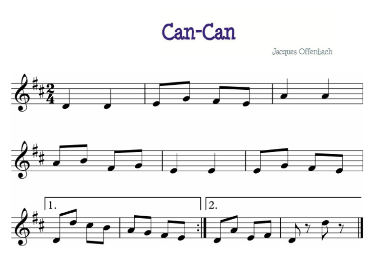 Can Can | PDF