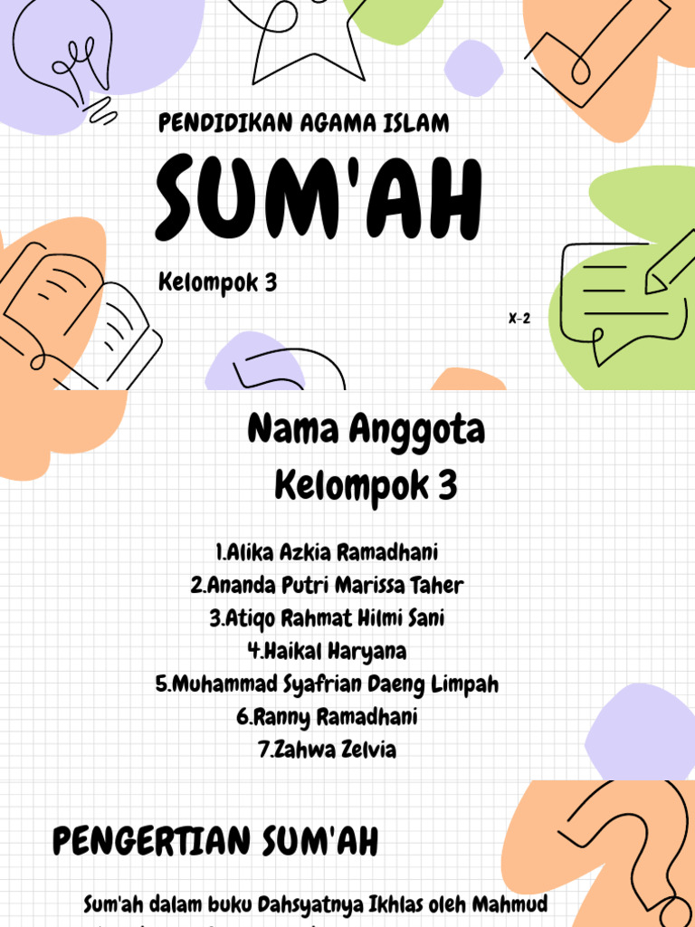 Materi Sum'ah | PDF