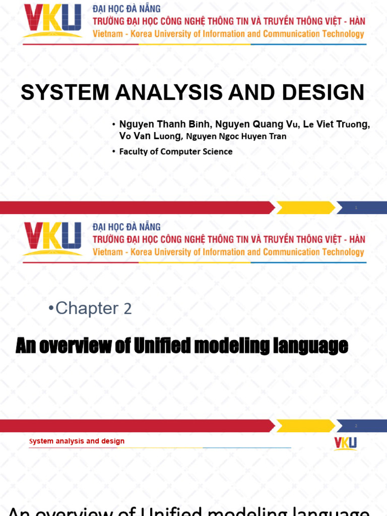 SAD Ch2 - An Overview of UML | PDF | Unified Modeling Language | Computer Science