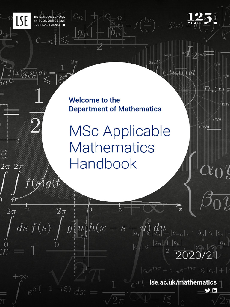 MSC Applicable Mathematics Handbook | PDF | Discrete Mathematics ...