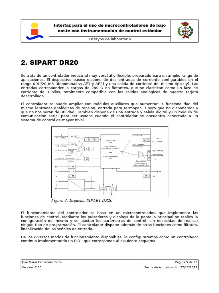 Sipart DR20 | PDF