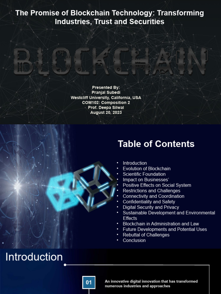 Blockchain Technology | PDF | Computers