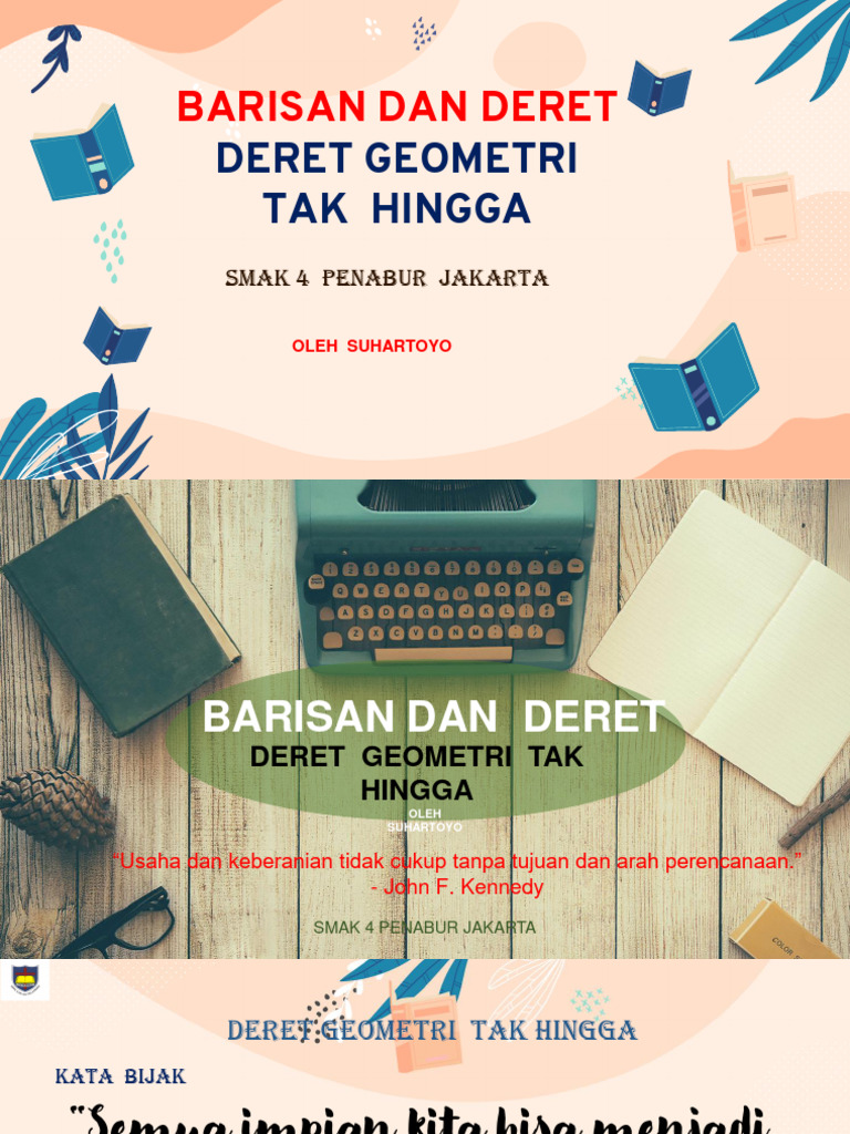 Deret Geometri Tak Hingga | PDF
