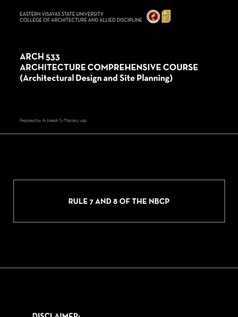 Rule 8 NBCP | PDF | Buildings And Structures | Building Engineering