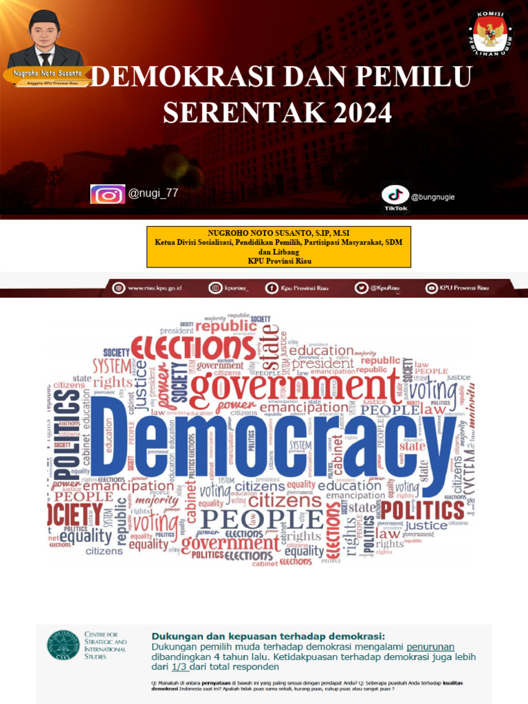 Materi Nugi Demokrasi Dan Pemilu | PDF