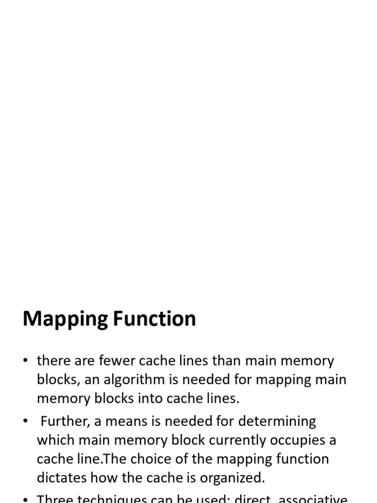CAO Unit 4 B | PDF | Cpu Cache | Information Technology