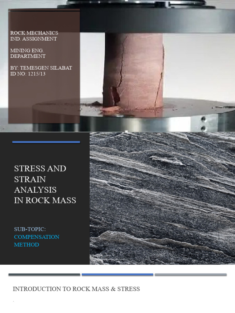 Presentation1 Rock Mech | PDF | Deformation (Engineering) | Stress (Mechanics)