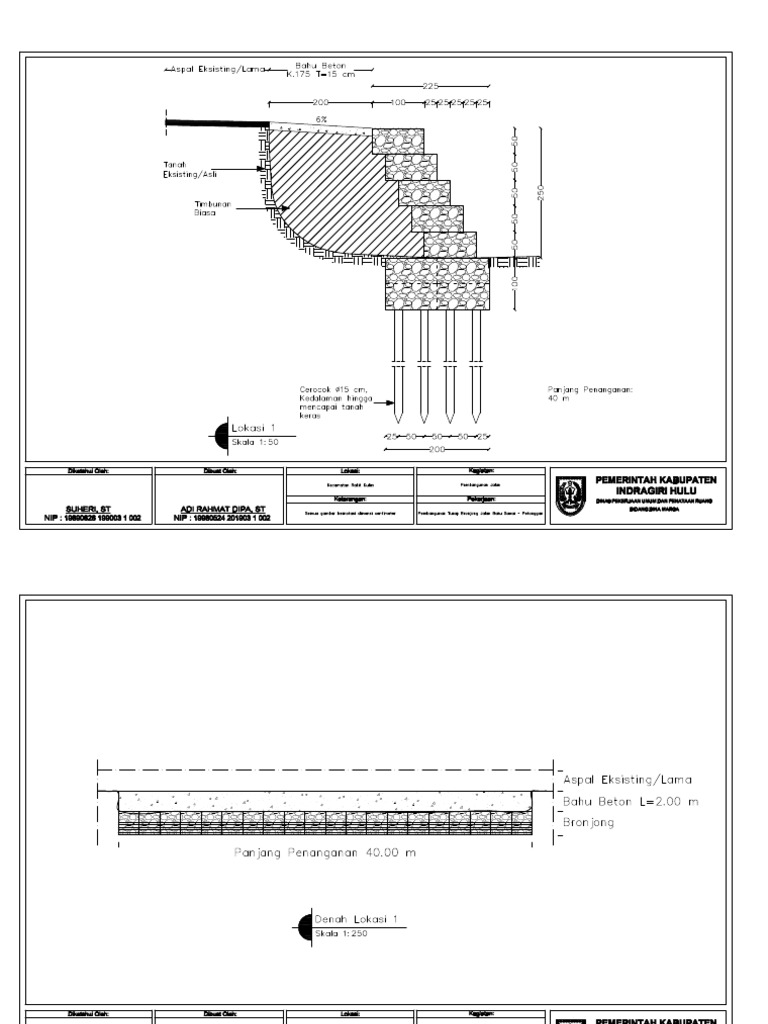 Gambar Bronjong Batu Sawar Petonggan | PDF