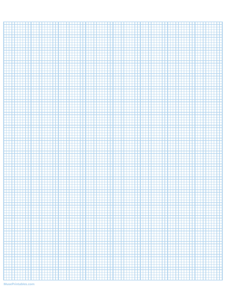 10 Squares Per Inch Graph Paper A4 | PDF