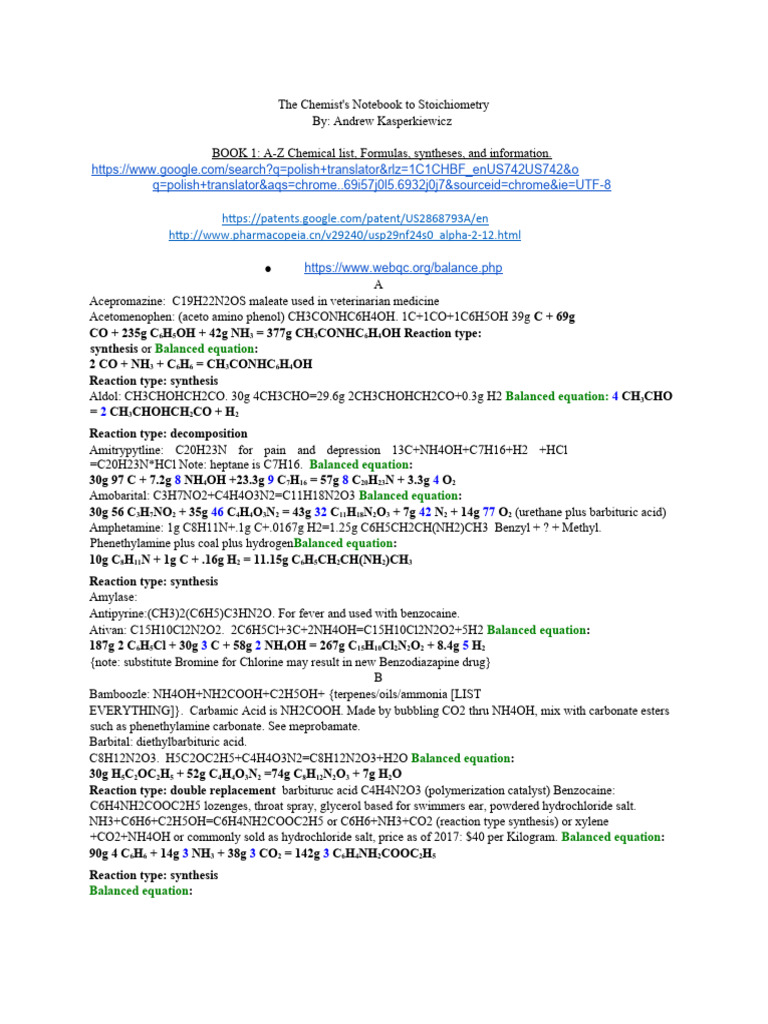 Chembook | PDF | Chromium | Acid