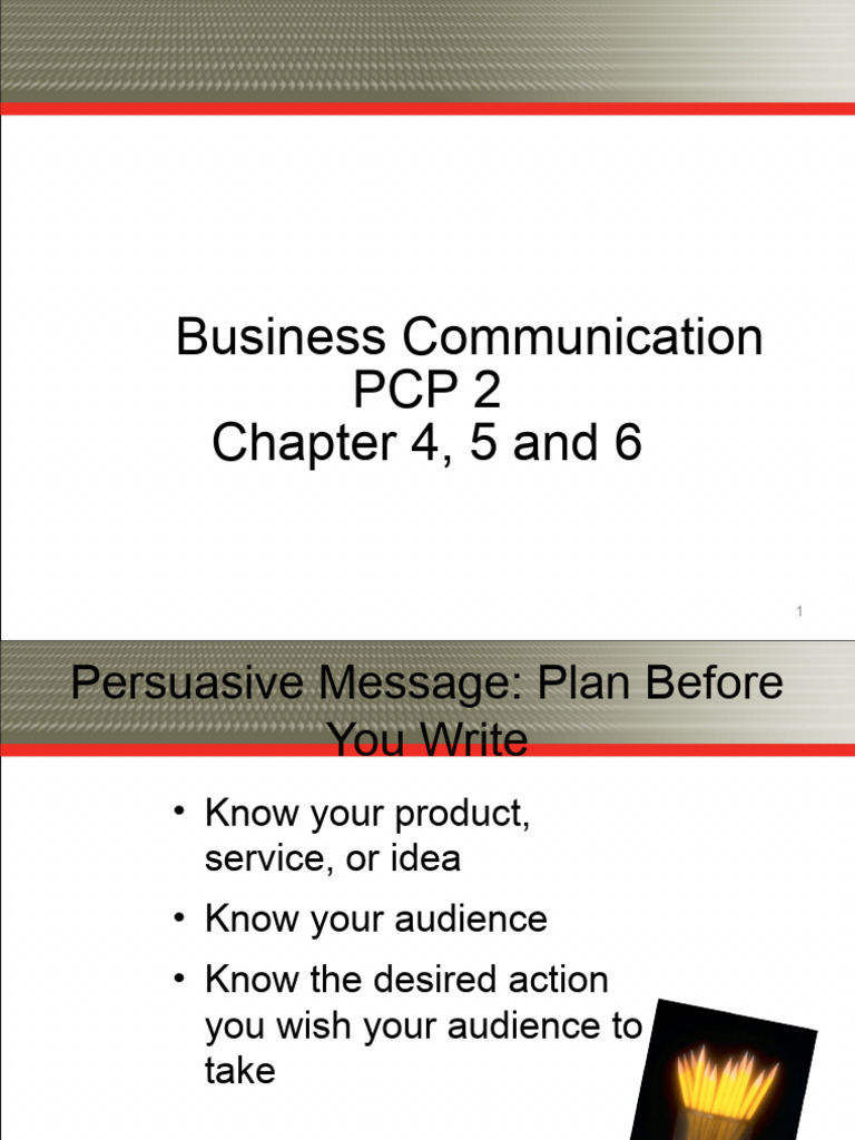 Bcom - PCP 2 | PDF | Nonverbal Communication | Communication