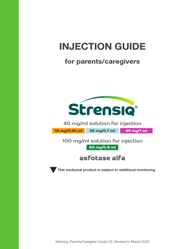 Injection Guide: For Parents/caregivers | PDF | Injection (Medicine ...