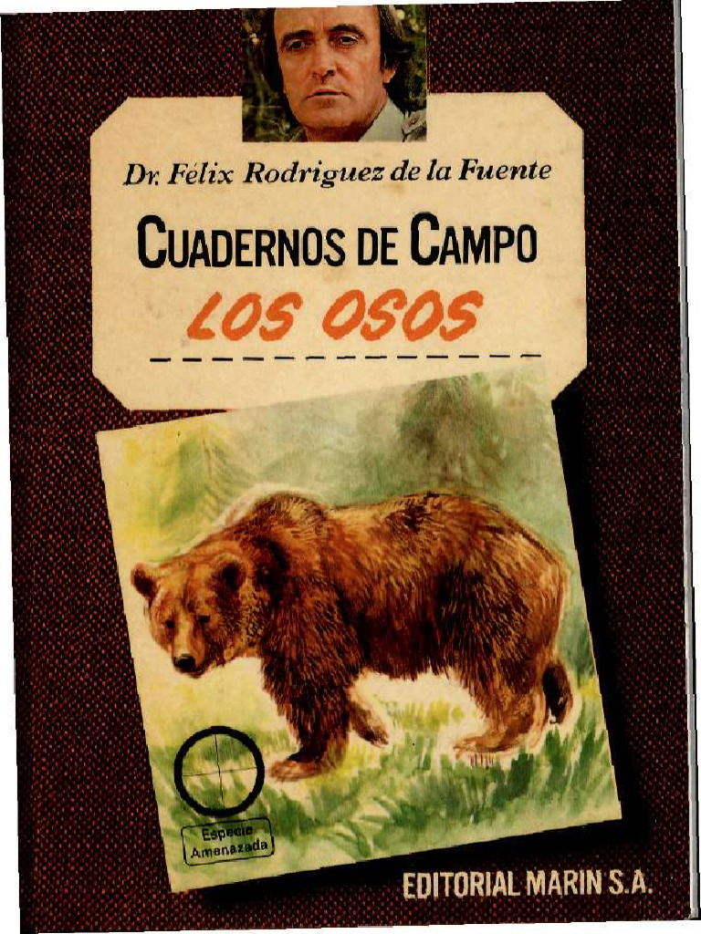 Cuadernos de Campo. Los Osos. Félix Rodríguez de La Fuente | PDF