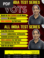 JEE Main 2023 January - Marks Vs Percentile - MathonGo | PDF