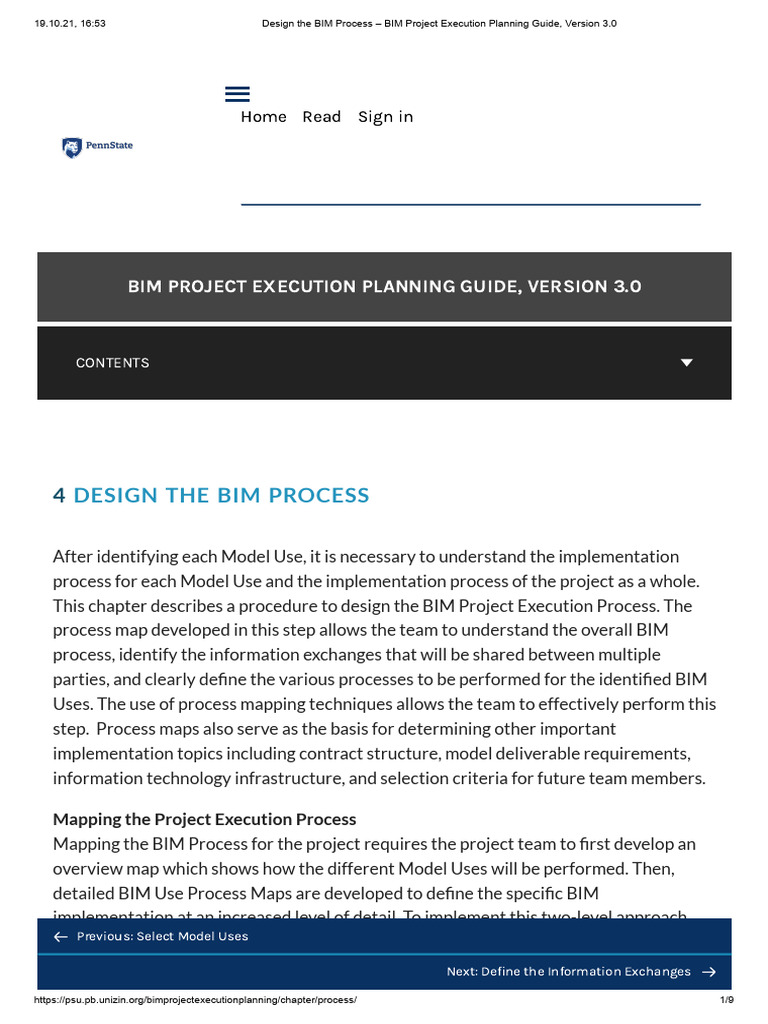 BIM Process Mapping Guide | PDF | Building Information Modeling | Information