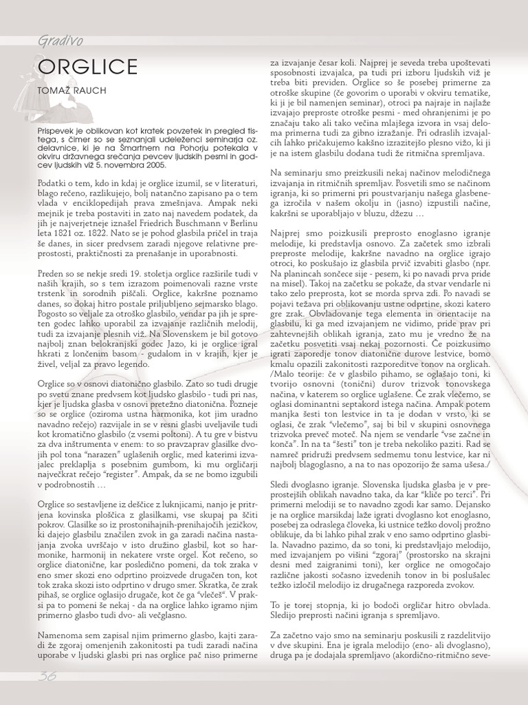 11 Rauch Orglice | PDF