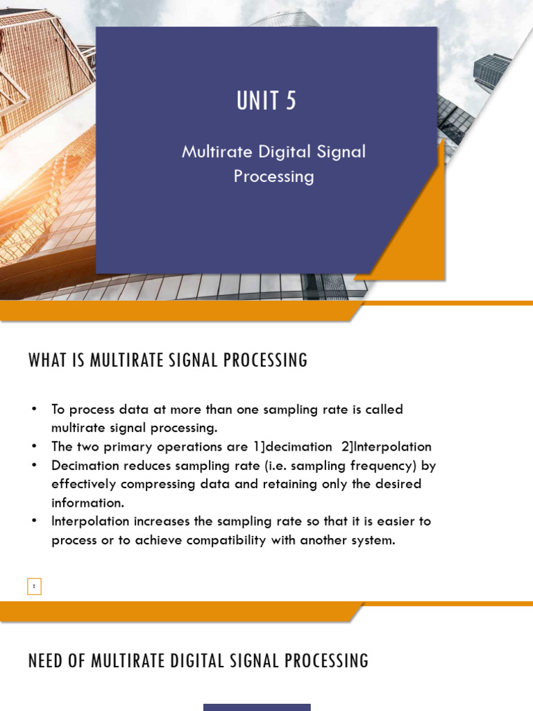 Multirate Signal Processing Pdf Sampling Signal Processing Low Pass Filter 